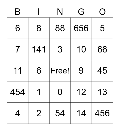 class-bingo-card