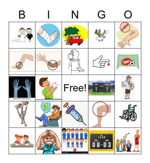 Realidades 2 Ch. 5B-6A Vocab Bingo Card