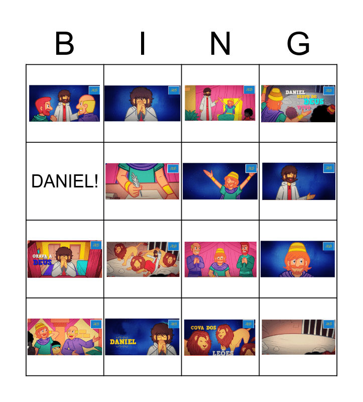 DANIEL Bingo Card