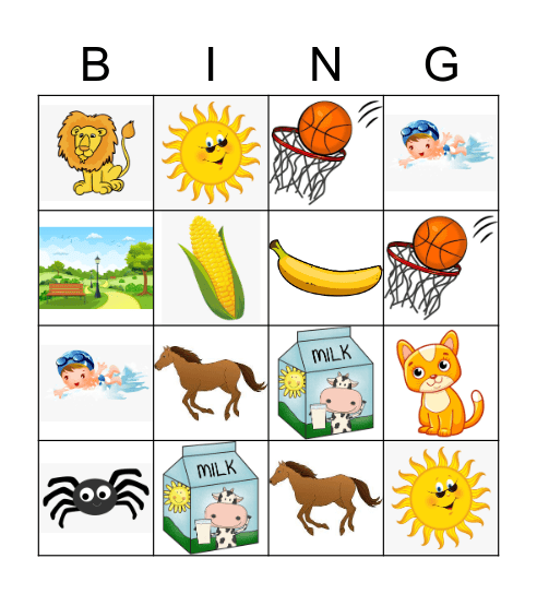 Greetings bingo! Bingo Card