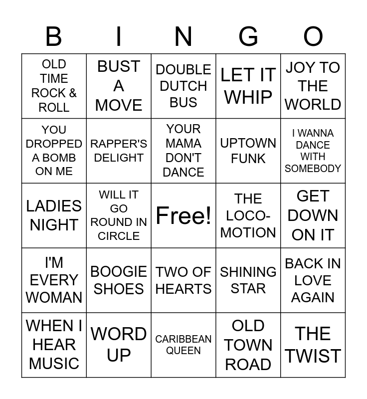 MISC. COVER ALL Bingo Card