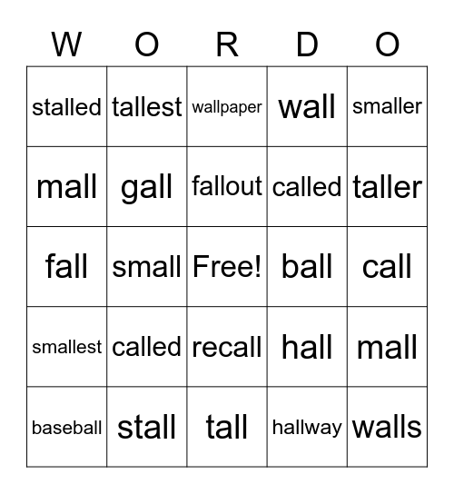 Welded Sound all Bingo Card