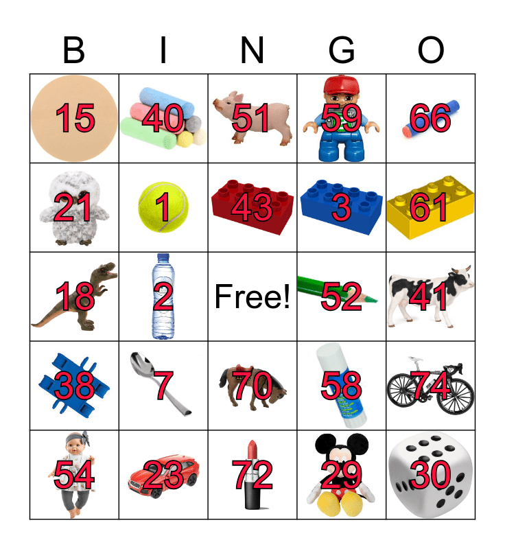 Levend Bingo Card
