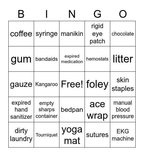 Nurse Tech Week Bingo 2022 Bingo Card