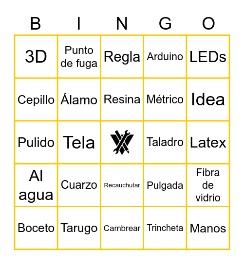LABORANDO Bingo Card