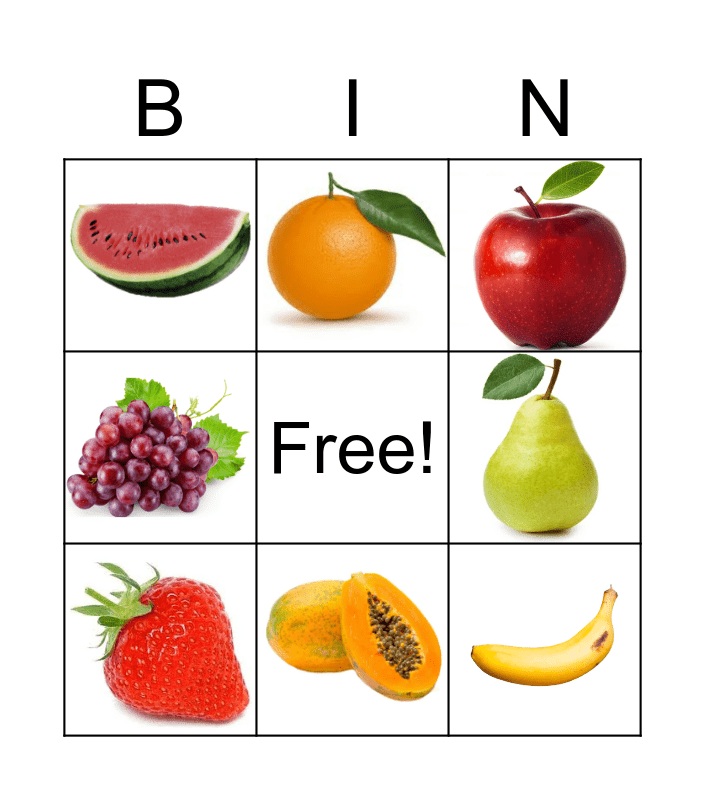 Huarakau Bingo Card