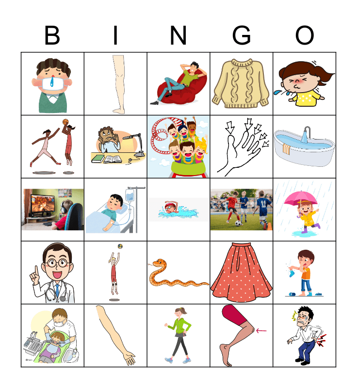 Day8 Review Bingo Card