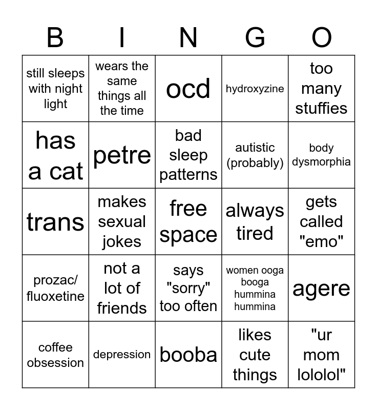 ace bingo Card