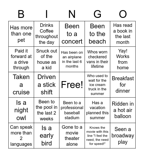 Pathformance June Bingo Card