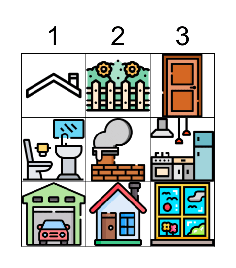 Mi casa - Intro Bingo Card