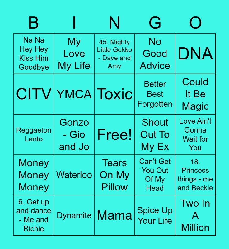 Romania 2 Bingo Card