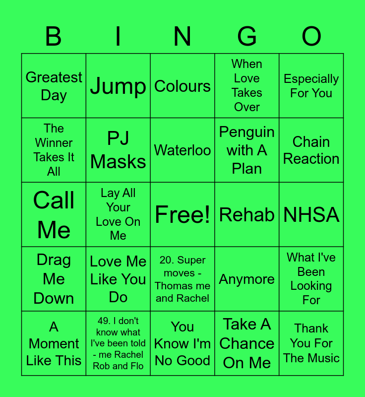 Romania 3 Bingo Card