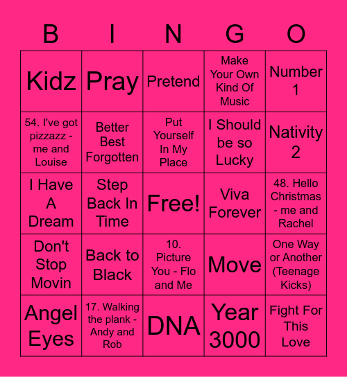 Romania 5 Bingo Card