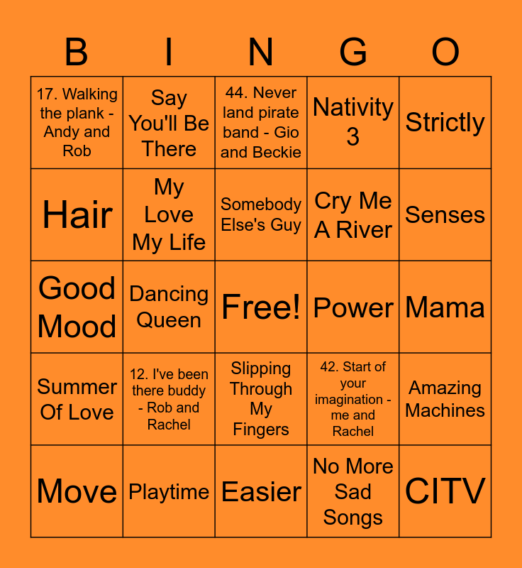 Romania 7 Bingo Card