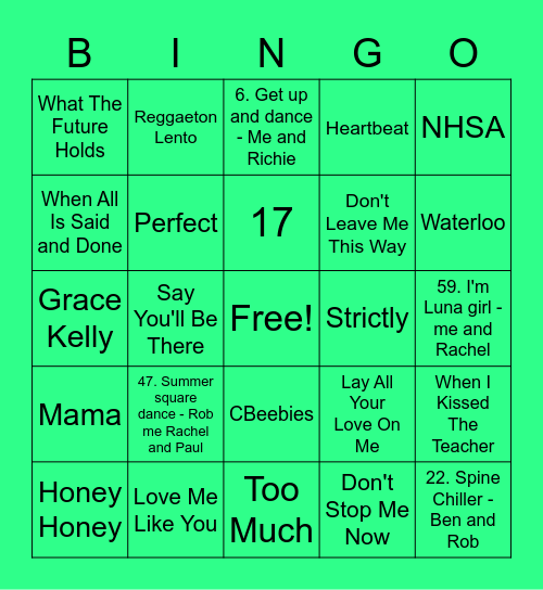 Romania 11 Bingo Card