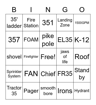 Related Bingo Cards