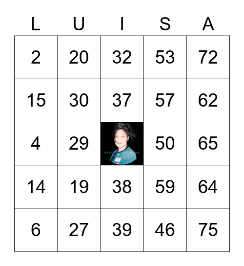 R E M E M B E R I N G Bingo Card