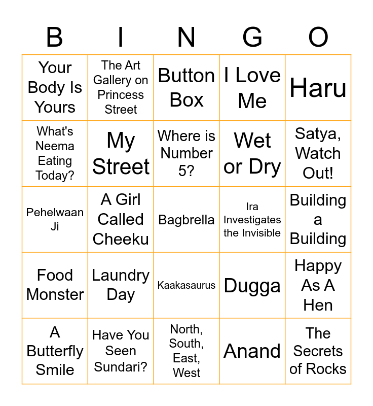 TOWNHALL 2022 Bingo Card