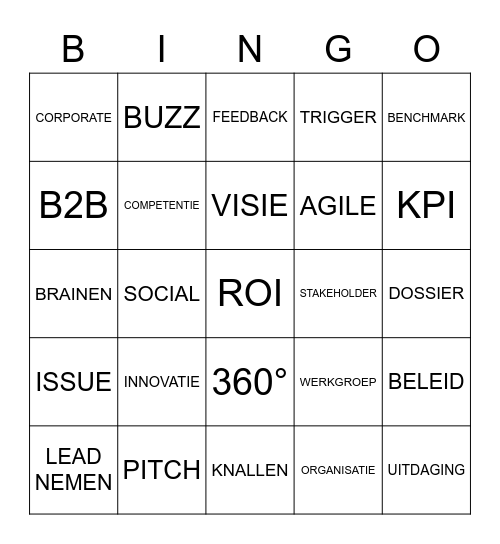 BULLSH*T B*INGO Bingo Card