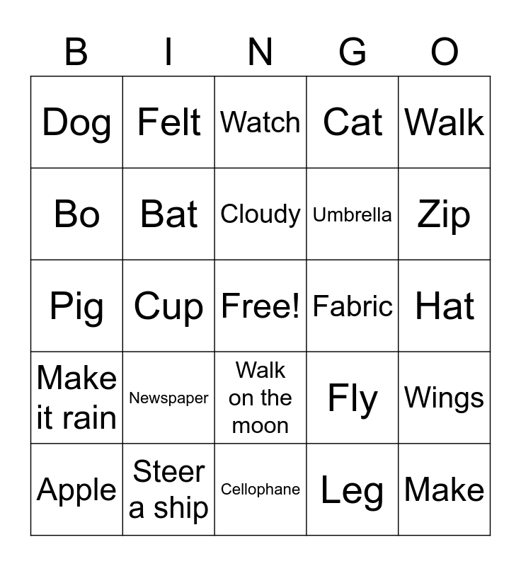C4 plus lesson 2 book D Bingo Card