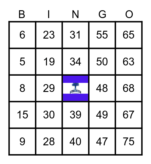 B.I.N.G.O Bingo Card