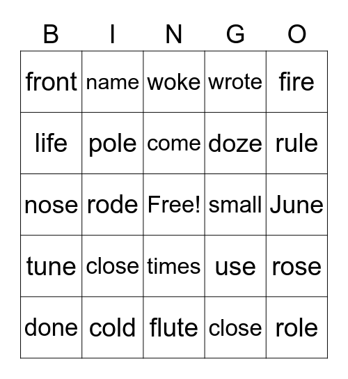 Grade 2 HMH Module 2 Week 1 Bingo Card