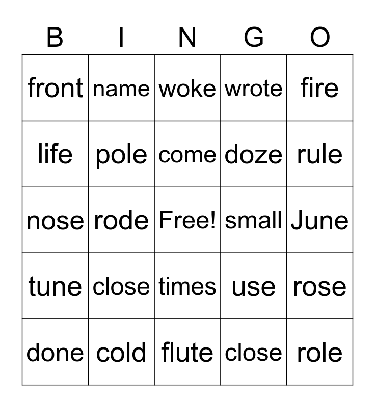 Grade 2 HMH Module 2 Week 1 Bingo Card