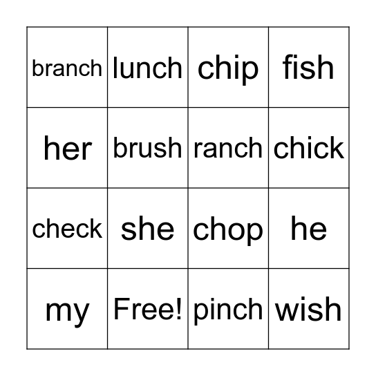 Superkids Unit 1 Zingo Bingo Card