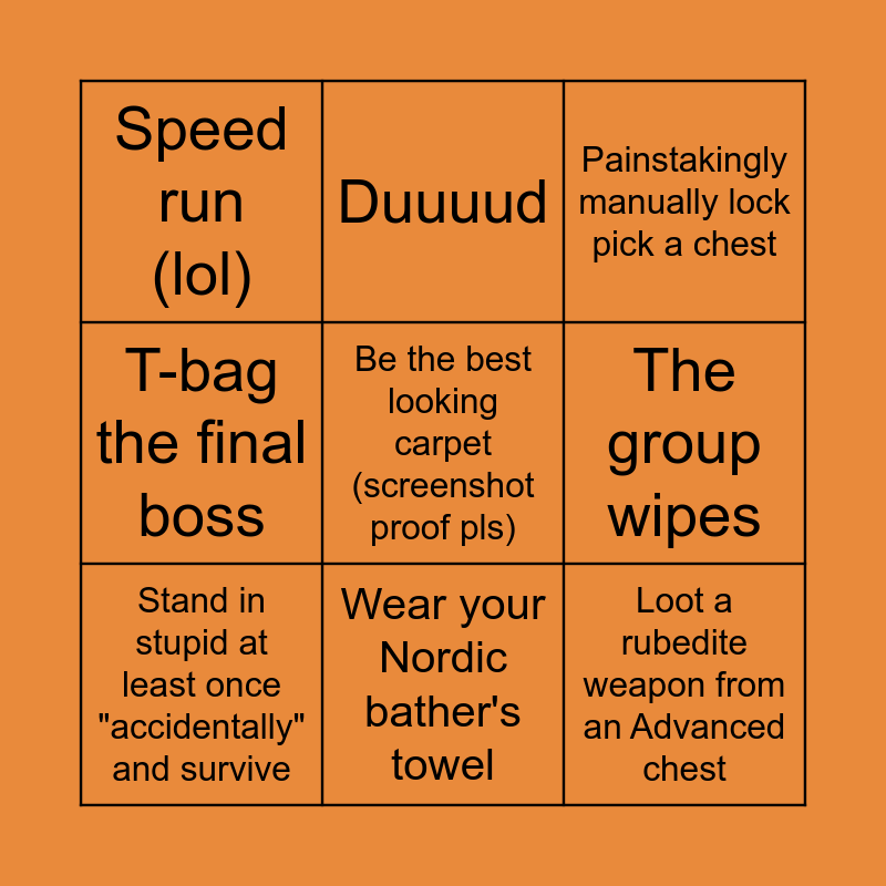 The Big Berry Birthday Bonanza Bingo - Trial Bingo Card
