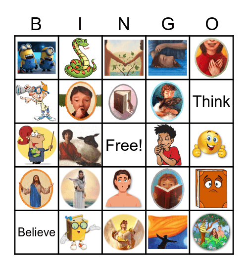 THINKING ABOUT WHAT WE BELIEVE Bingo Card