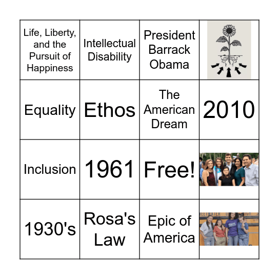 Of Mice and Men Bingo Card