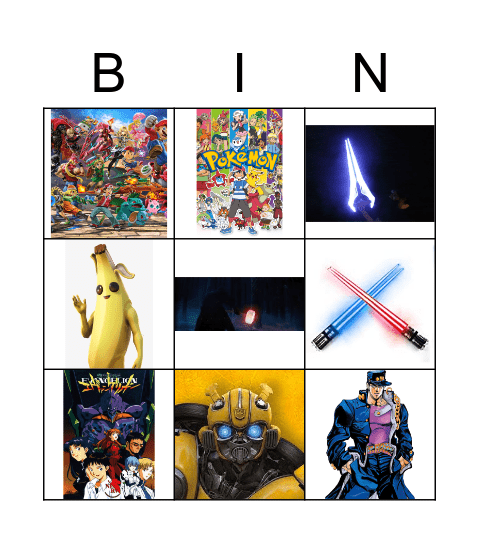 Minh's Bingo Card