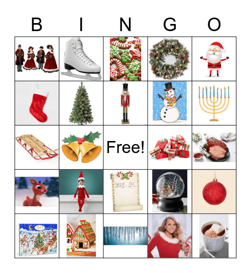 Holiday BINGO Card