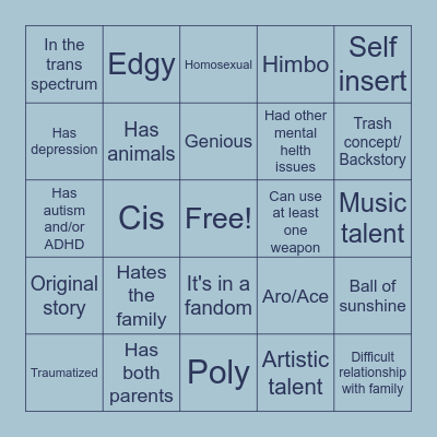 Related Bingo Cards