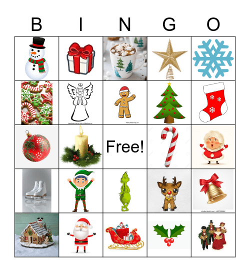 Holiday BINGO! Bingo Card