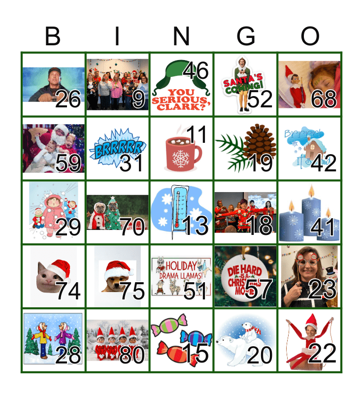 CSO Season of Fun 2023 Bingo Card