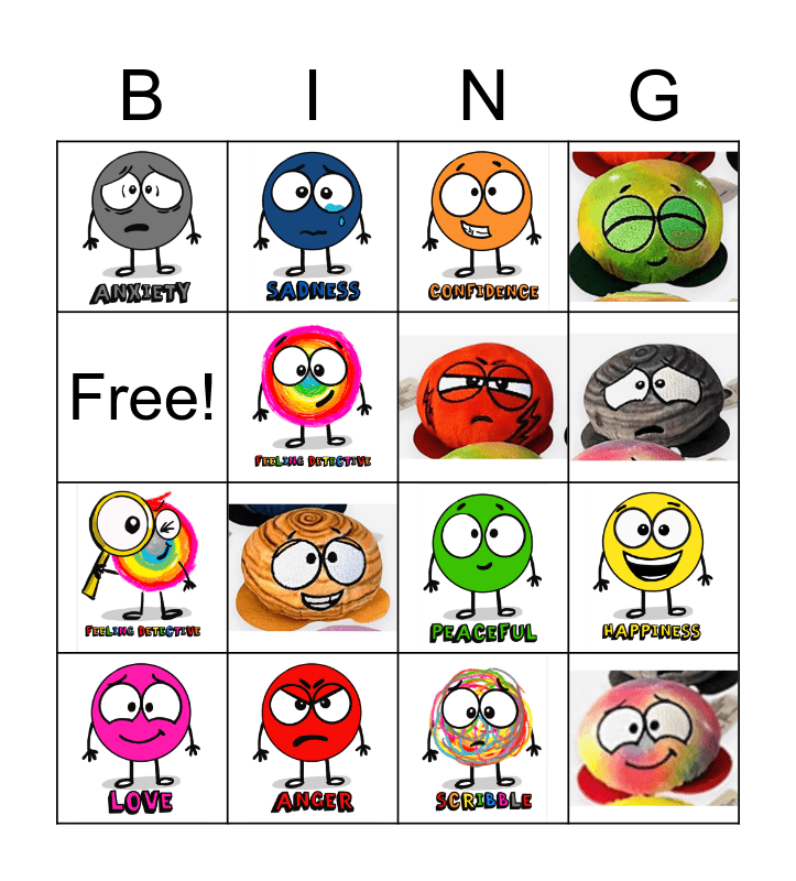 Spots Bingo Card