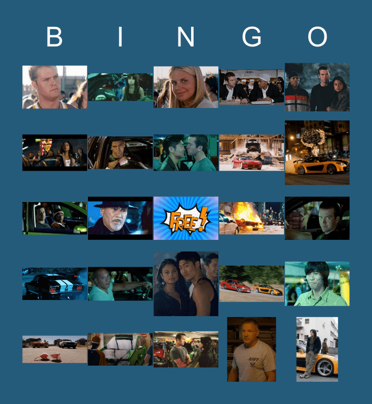 The Fast & Fees: Tokyo Deadlines Bingo Card