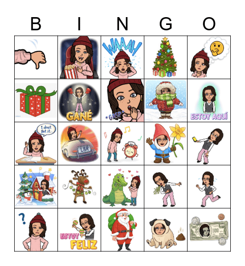 La Navidad Bingo Card