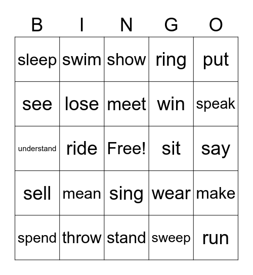 perfect 2 Bingo Card
