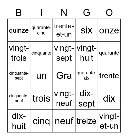 Arianna Longfield Bingo Card