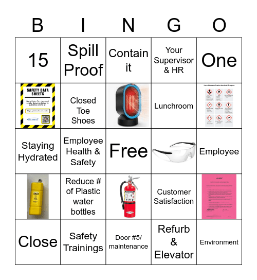 ISO BINGO Card