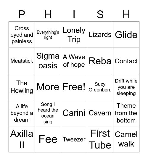 Casey's Mexico Bingo 2023 Bingo Card