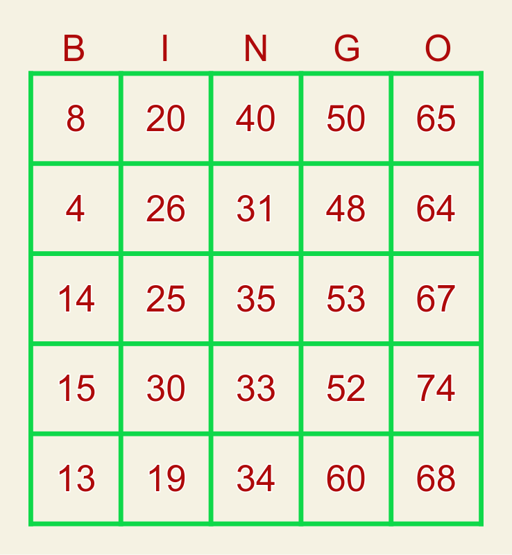PARY AFTER FINAL Bingo Card