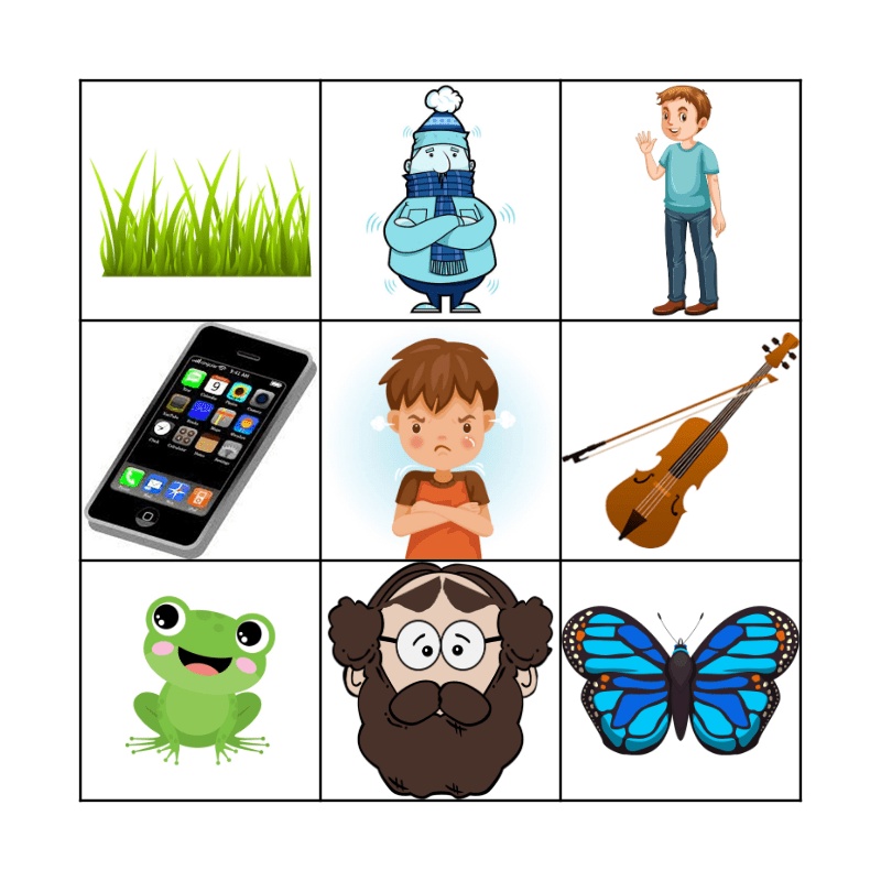 Biongó f Bingo Card