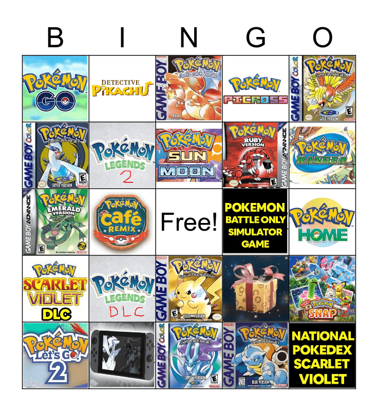 Pokemon Presents Bingo (2023) Bingo Card