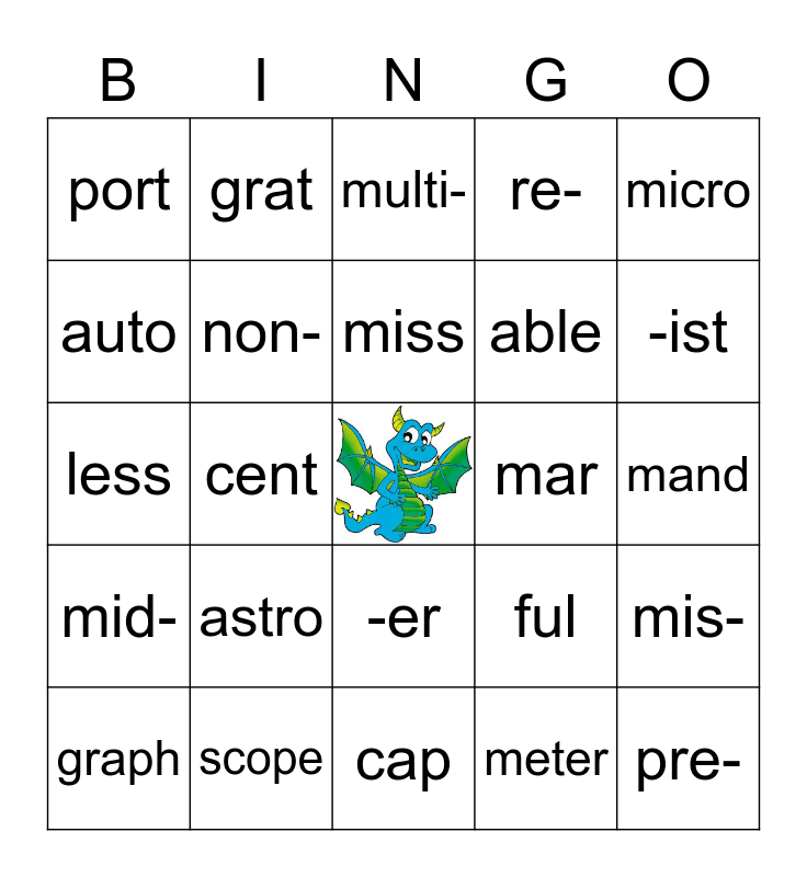 Open Court 3 - Unit 5 & SIPPS Challenge Bingo Card