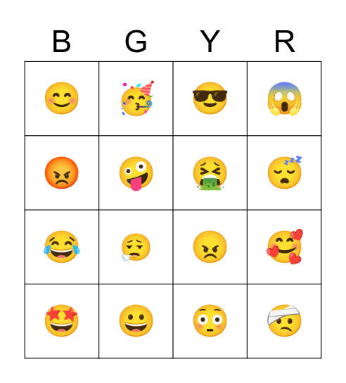 Zones Bingo!! Bingo Card