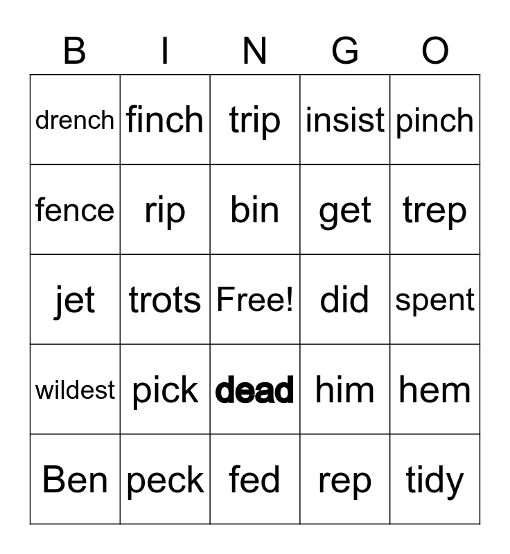 Penny 3 15 or 3 17 Bingo Card