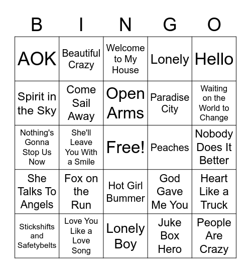 Round 3: Jackpot in 61 Bingo Card